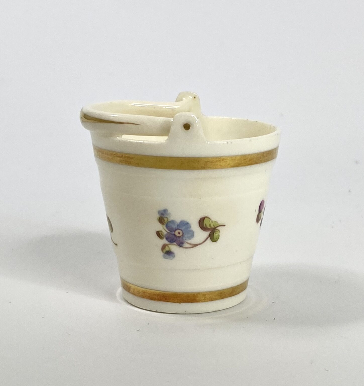 Rockingham porcelain. Rare miniature ‘Toy bucket’, 1826–1830. | Philip ...