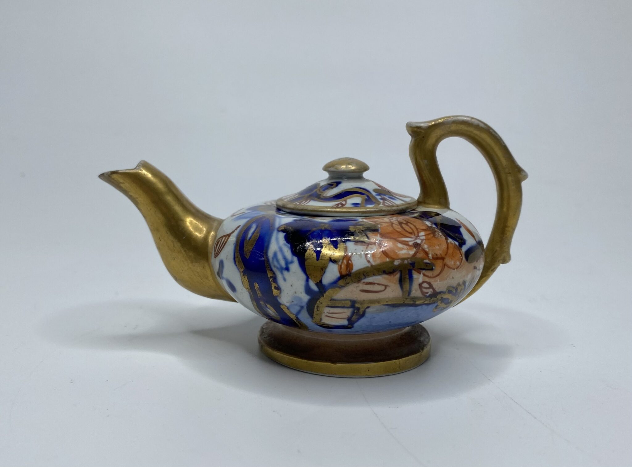 Masons Ironstone miniature teapot, c. 1810. | Philip Carrol Antiques